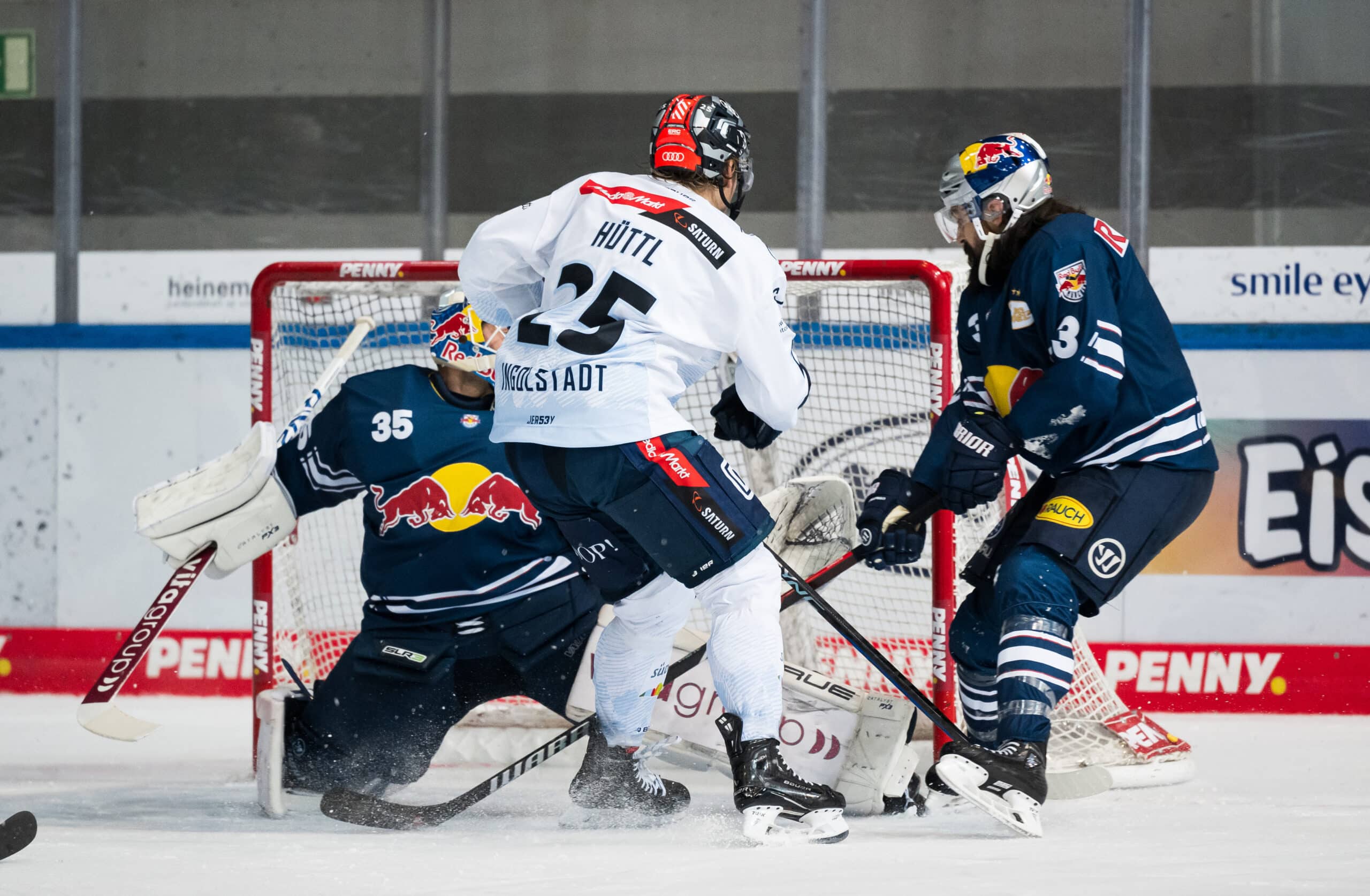 EHC Red Bull München bringt Führung gegen ERC Ingolstadt nicht über die ...
