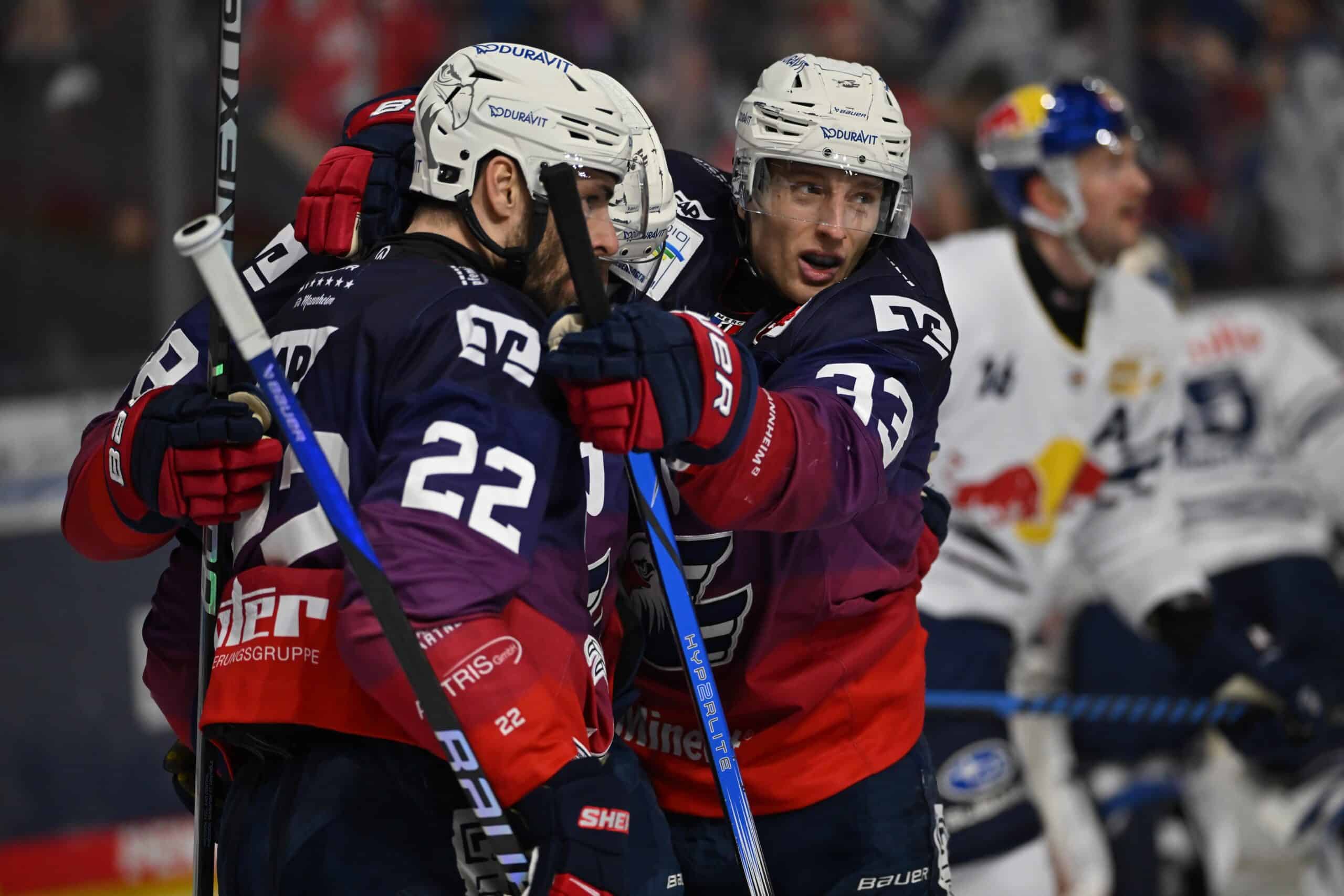 Wichtige drei Punkte der Adler Mannheim im Duell gegen München ...
