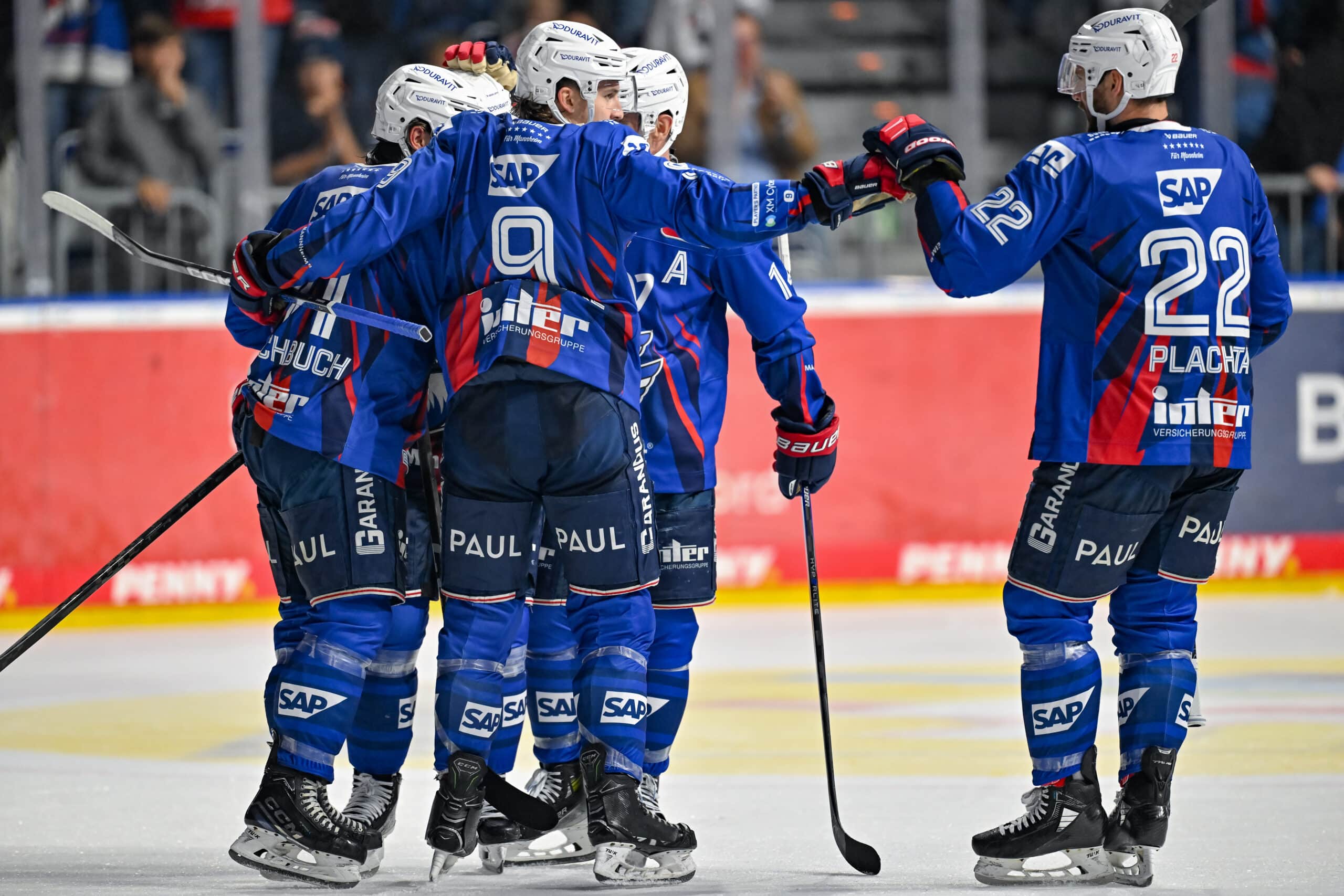 Mannheim geht mit einem Sieg gegen Nürnberg in die Pause - Eishockey ...